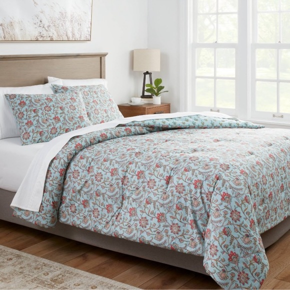 Threshold | Bedding | Twin Extra Long Floral Printed Comforter And Sham ...
